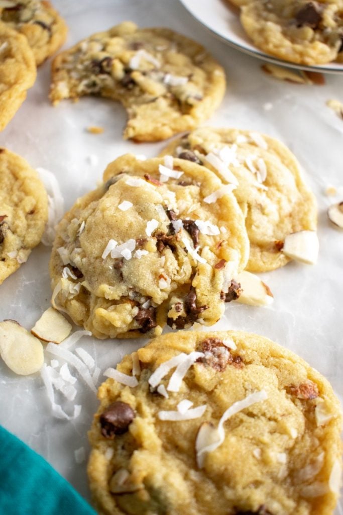 Almond Joy Cookies - Ginger Snaps Baking Affairs