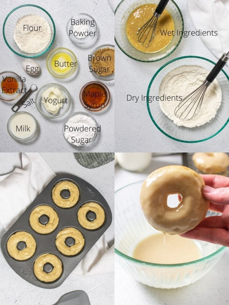 Maple Baked Donuts - Ginger Snaps Baking Affairs