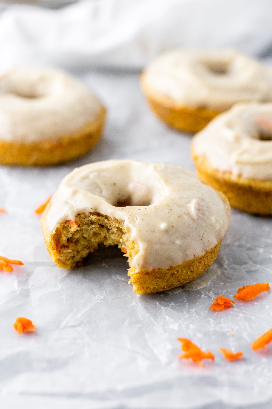 Carrot Cake Baked Donuts - Ginger Snaps Baking Affairs