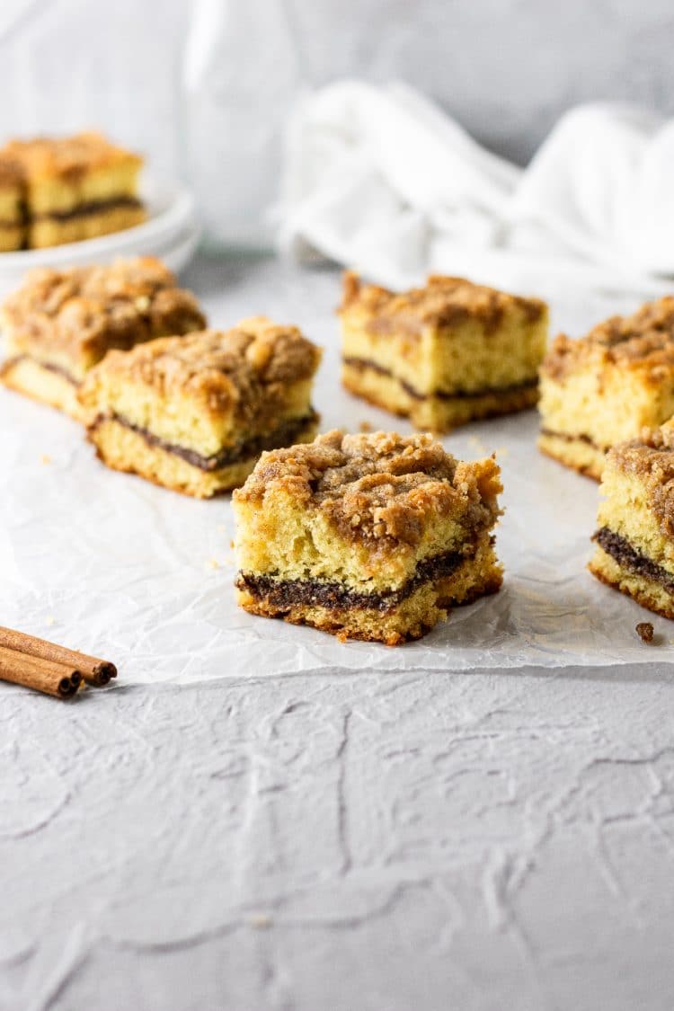Cinnamon Streusel Coffee Cake - Ginger Snaps Baking Affairs