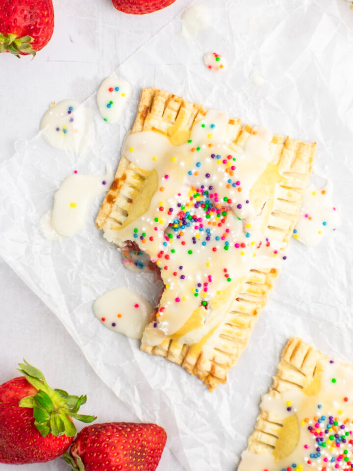 Raspberry Pop Tarts - Ginger Snaps Baking Affairs