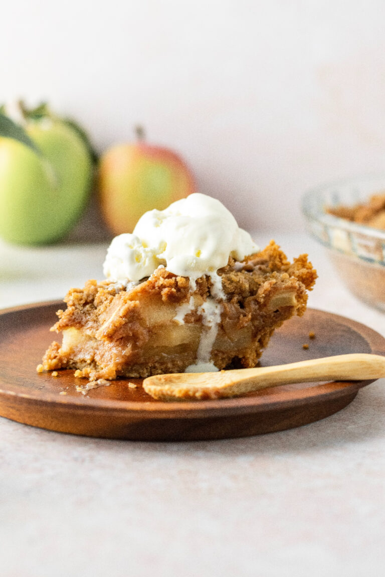 Apple Pie with Graham Cracker Crust - Ginger Snaps Baking Affairs