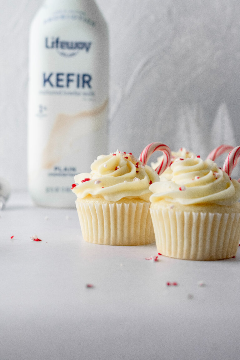 White Chocolate Peppermint Cupcakes - Ginger Snaps Baking Affairs