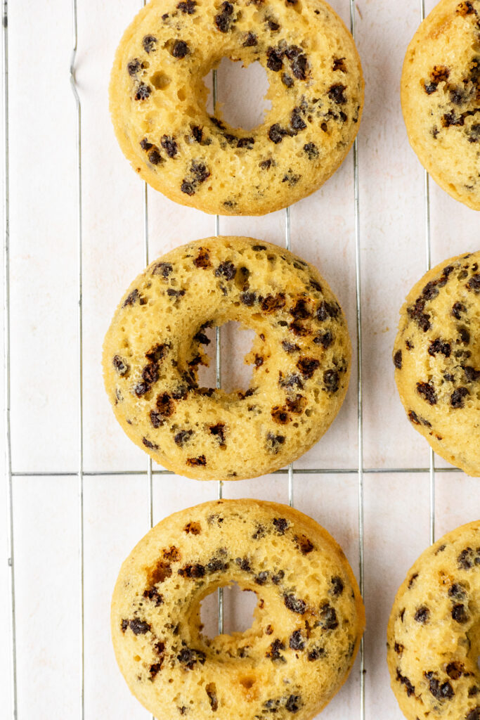 Chocolate Chip Donuts - Ginger Snaps Baking Affairs