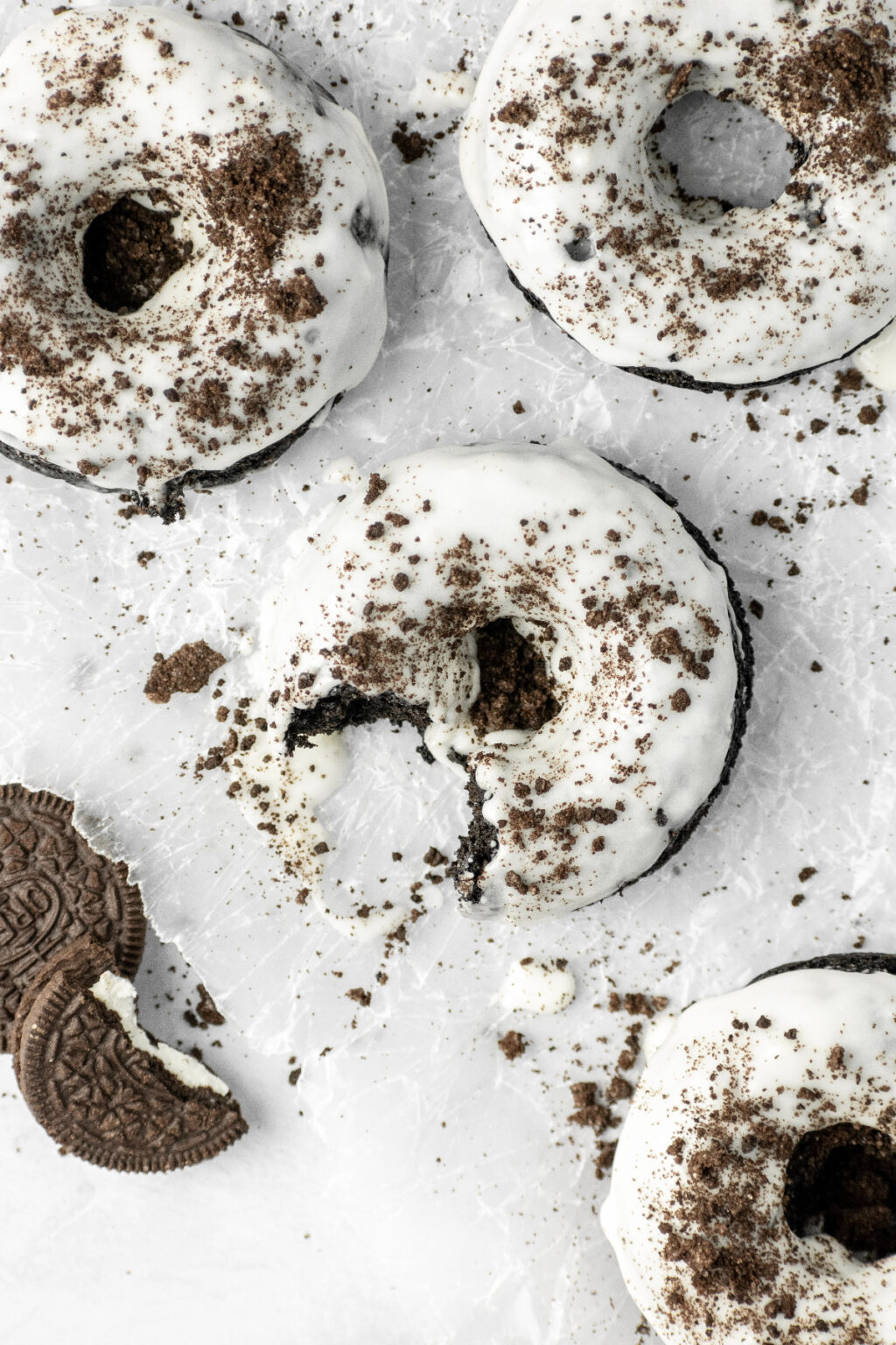 Oreo Donuts - Ginger Snaps Baking Affairs