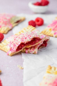 Raspberry Pop Tarts - Ginger Snaps Baking Affairs