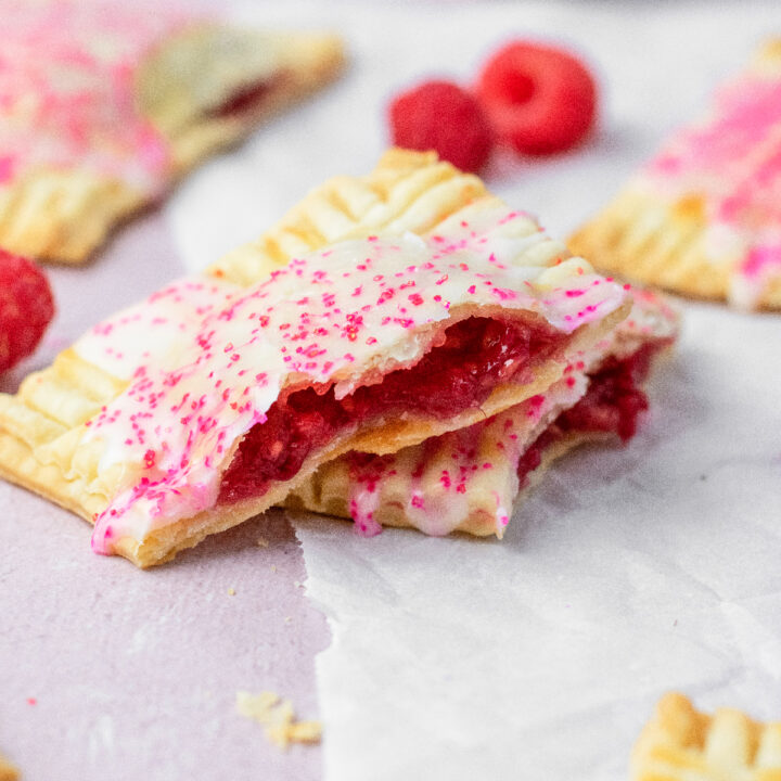 Raspberry Pop Tarts - Ginger Snaps Baking Affairs