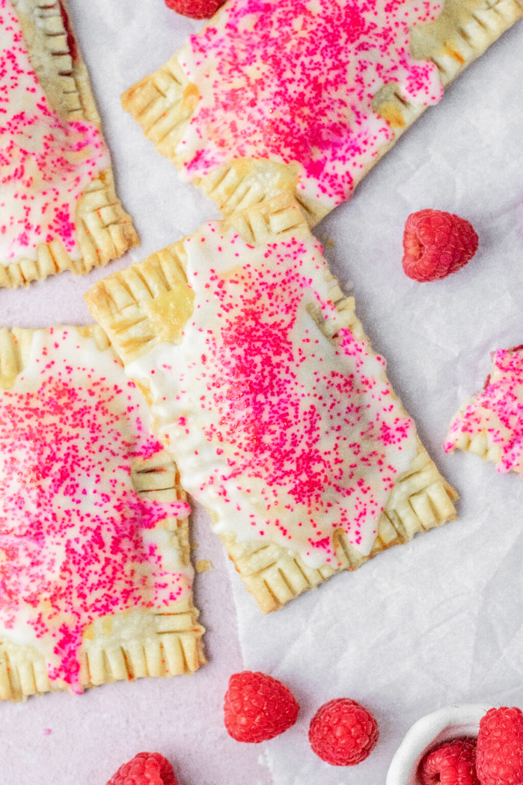 Raspberry Pop Tarts - Ginger Snaps Baking Affairs