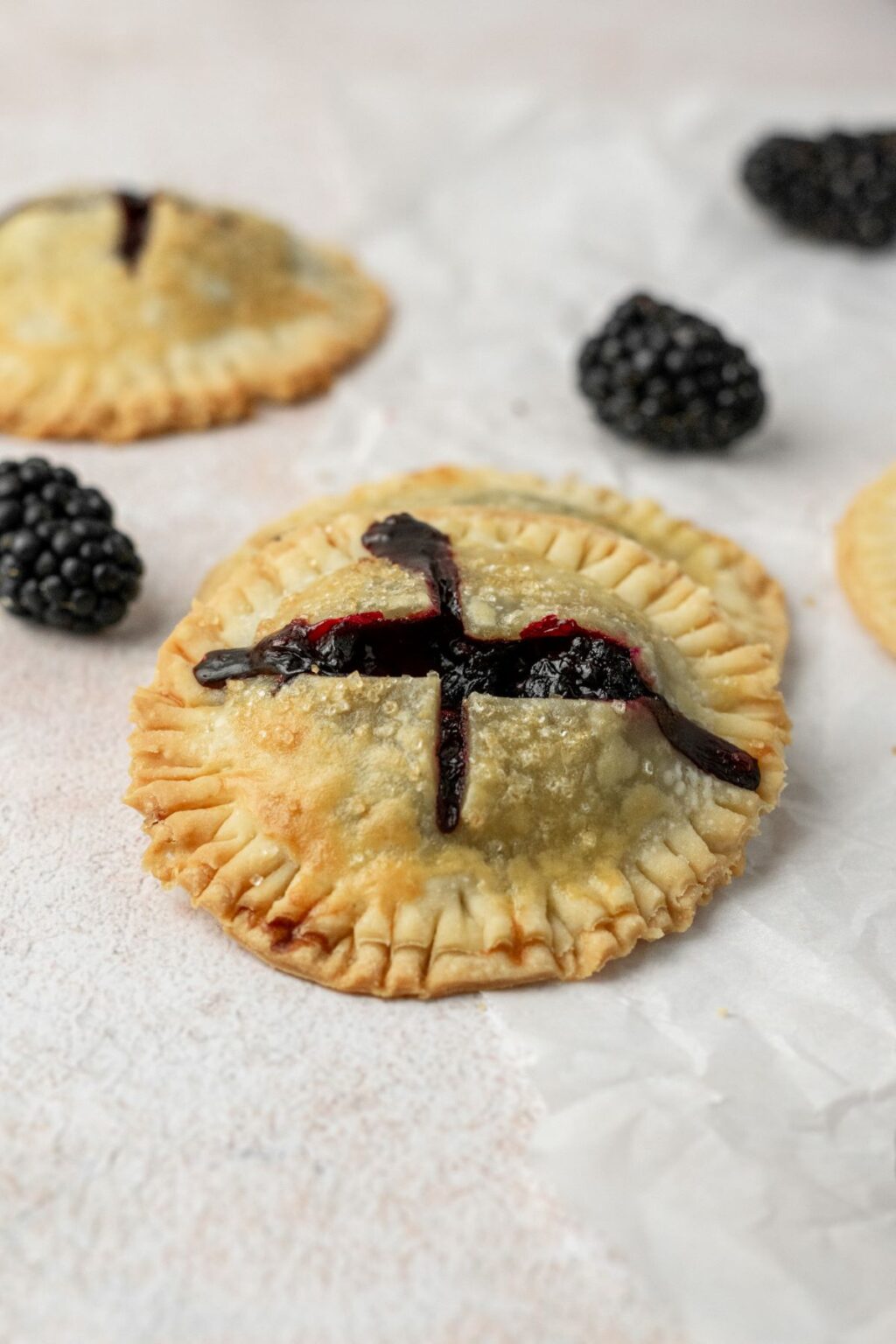 Fresh Blackberry Hand Pies - Ginger Snaps Baking Affairs