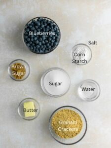 No Bake Blueberry Pie - Ginger Snaps Baking Affairs