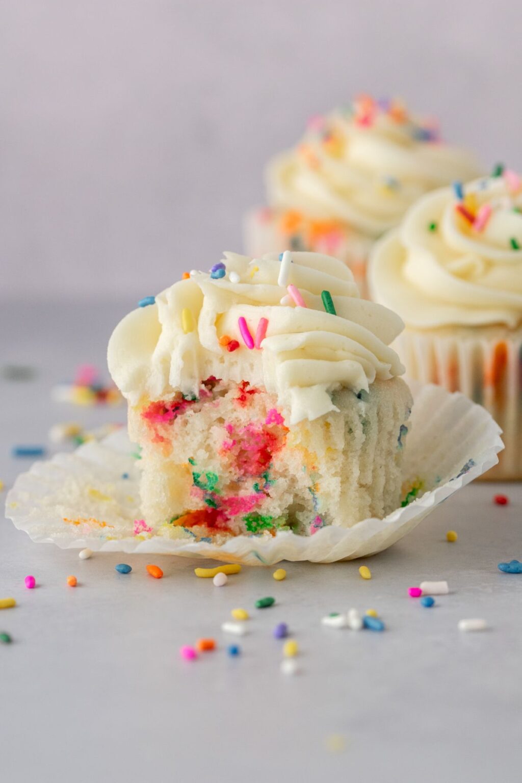 Easy Homemade Funfetti Cupcakes Recipe - Ginger Snaps Baking Affairs