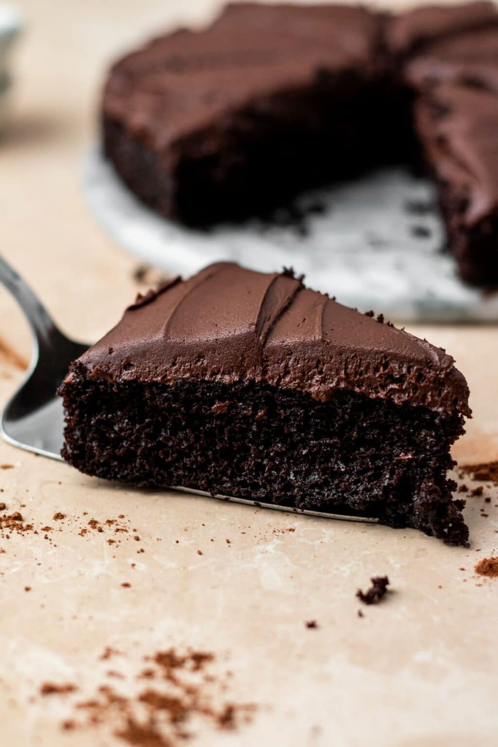 Single Layer Chocolate Cake Recipe (One Bowl) - Ginger Snaps Baking Affairs