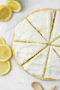 Best One Layer Lemon Cake - Ginger Snaps Baking Affairs