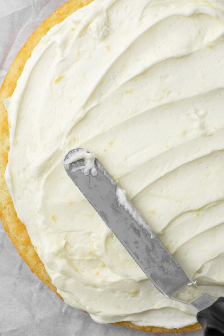 Best One Layer Lemon Cake - Ginger Snaps Baking Affairs
