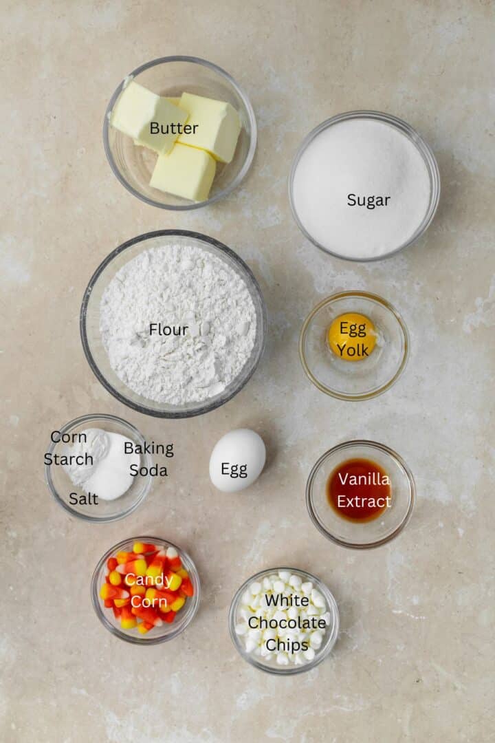 Candy Corn Sugar Cookies - Ginger Snaps Baking Affairs